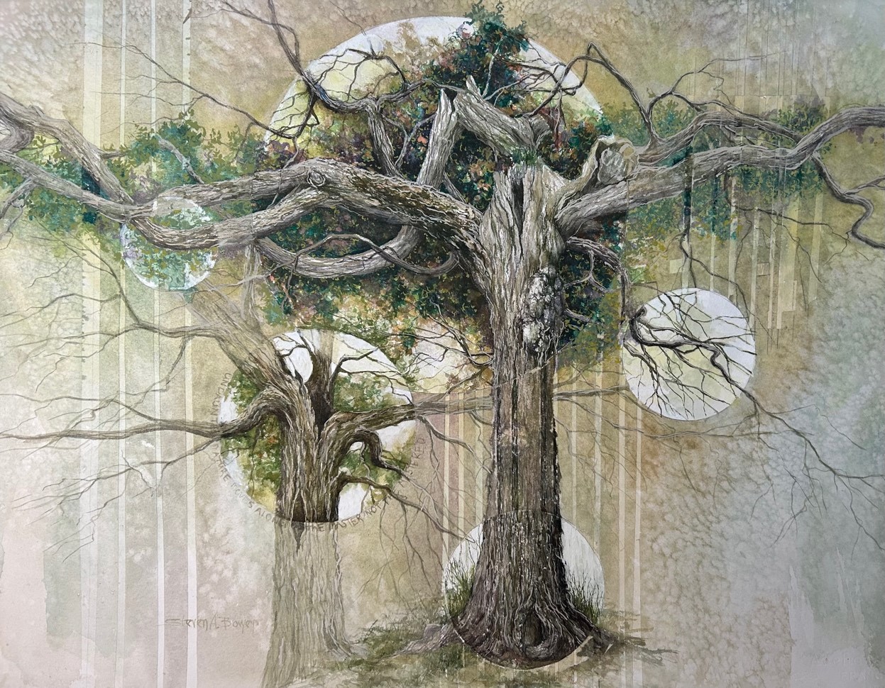 'Finding The Right Word' art exhibit